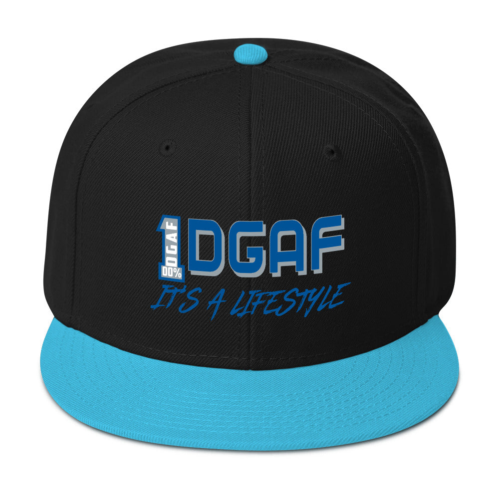 100% DGAF Flat Billed Snapback Hat – 100% DGAF Store
